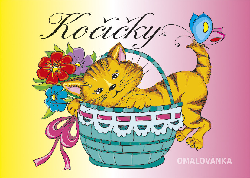 Omalovánka A5 Kočičky B0416 | Hvězda